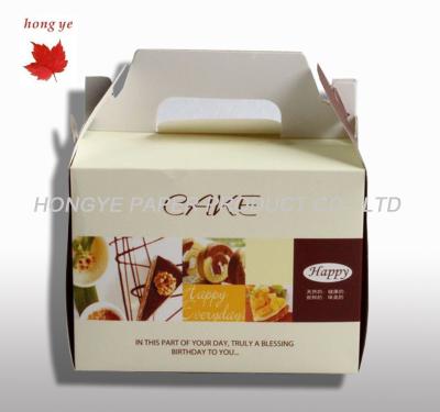 Cina Scatole da pasticceria su ordinazione del cartone in vendita