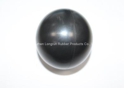 Cina Palle di gomma modellate nitrile nero di abitudine 70mm per i prodotti elettronici in vendita