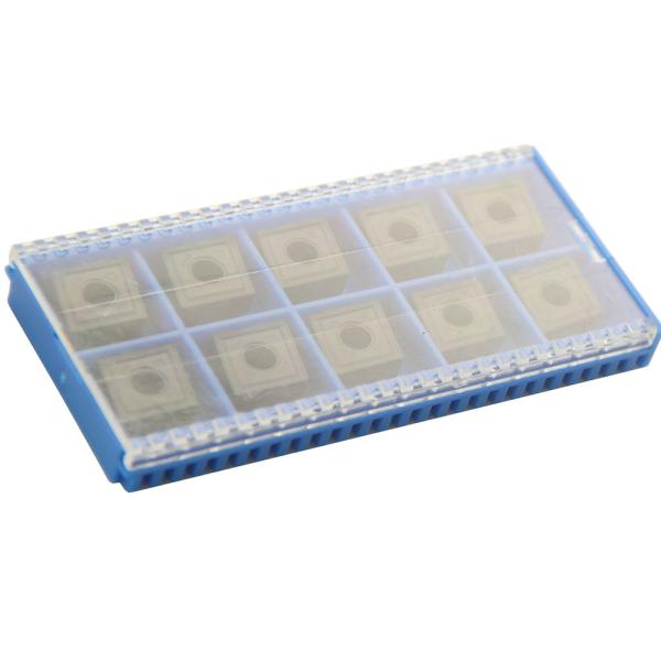 Quality Black CNC Blade Square Carbide Inserts For Steel Finishing CNMG120404-FV for sale