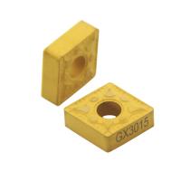 Quality Golden CNC Carbide Tool Inserts CVD Coated CNMG090304-KF for sale