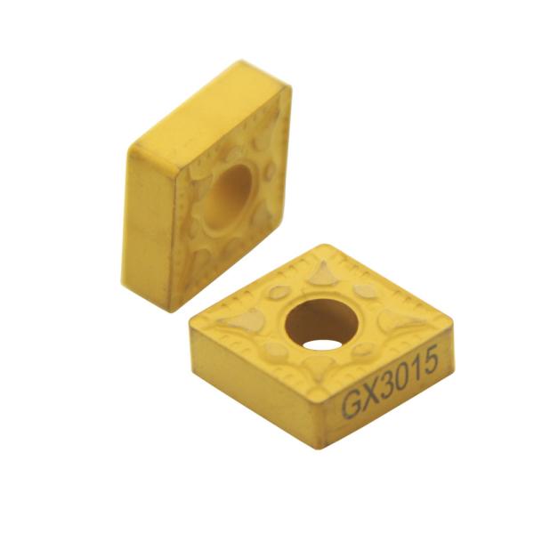 Quality Golden CNC Carbide Tool Inserts CVD Coated CNMG090304-KF for sale