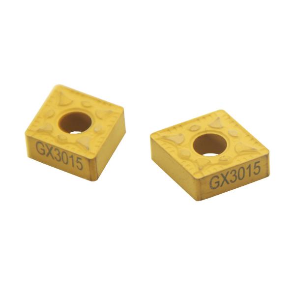Quality Golden CNC Carbide Tool Inserts CVD Coated CNMG090304-KF for sale