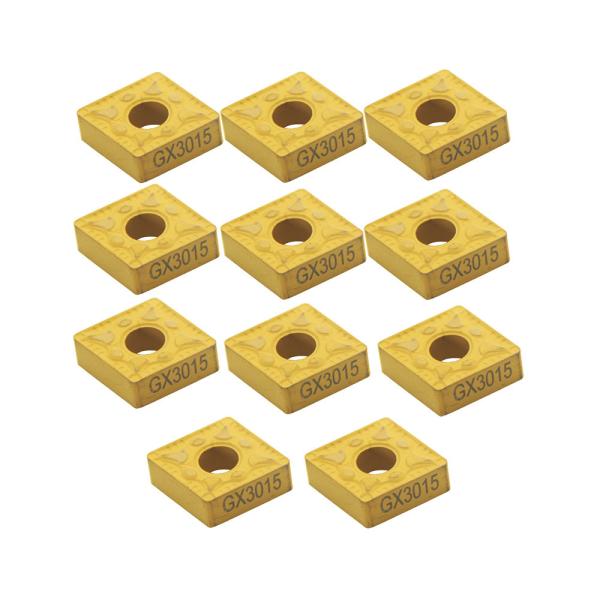 Quality Golden CNC Carbide Tool Inserts CVD Coated CNMG090304-KF for sale
