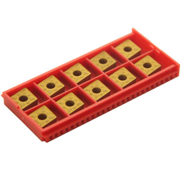 Quality Golden CNC Carbide Tool Inserts CVD Coated CNMG090304-KF for sale