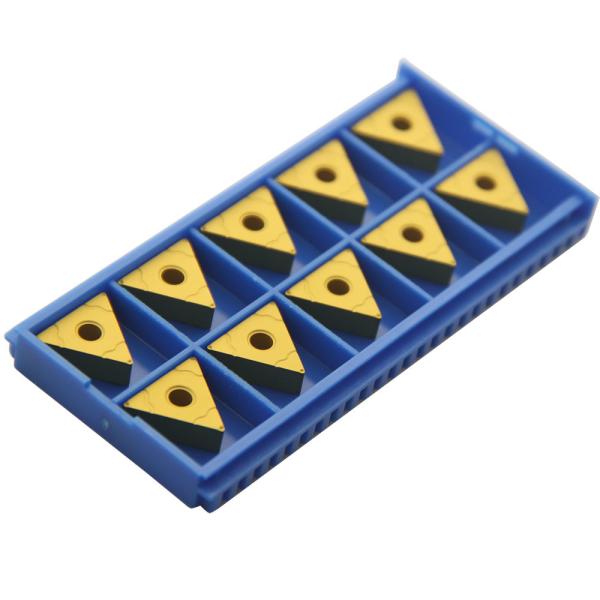 Quality Triangle CNC Lathe Carbide Turning Inserts TNMG Series TNMG160404-FF for sale