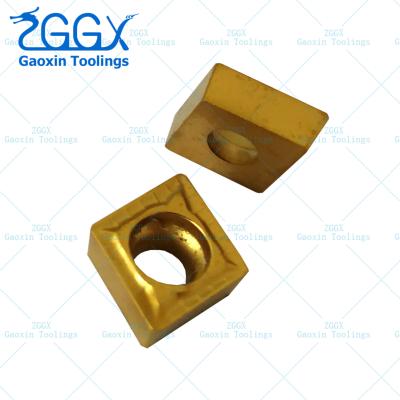 China Square Carbide Boring Inserts CVD Coating Inner Hole CCMT060204-GM for sale