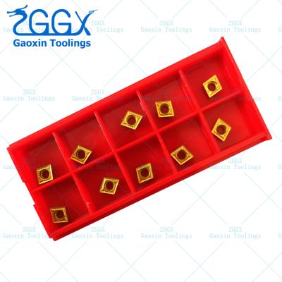 China Square Carbide Boring Inserts CVD Coating Inner Hole CCMT060204-GM for sale