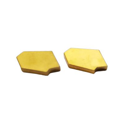 China Parting And Grooving Carbide Cut Off Inserts Multilayer Coated GQD404-GE for sale