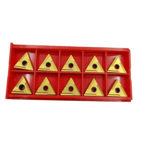 Quality Gray Carbide Inserts P20 Steel Processing with PVD Coating 10 Pieces for sale