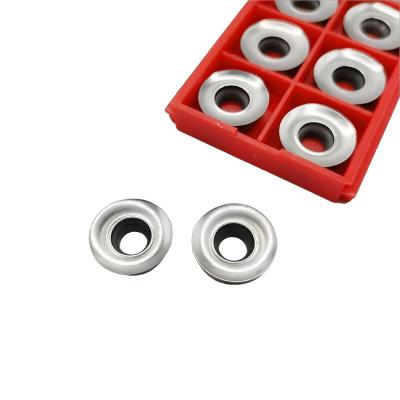 China Aluminum Turning Round Milling Inserts Tungsten Carbide Cutting for sale