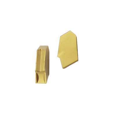 China Golden CNC Lathe Parting And Grooving Inserts for sale