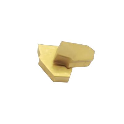 China Golden CNC Lathe Parting And Grooving Inserts for sale