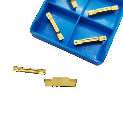 China MGMN300 PVD Coated Parting And Grooving Inserts For Metal Cutting Off for sale