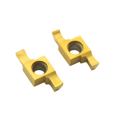 China Yellow Parting And Grooving Inserts Metal Turning CNC Tools Insert for sale