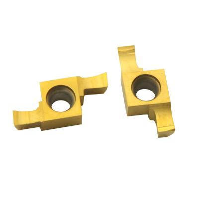 China Yellow Parting And Grooving Inserts Metal Turning CNC Tools Insert for sale