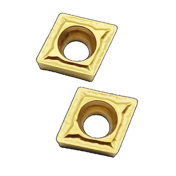 Quality Tungsten Carbide CVD Coated Inserts CCMT060204 For Lathe Turning Tool for sale