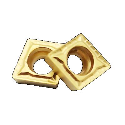 China Tungsten Carbide CVD Coated Inserts CCMT060204 For Lathe Turning Tool for sale