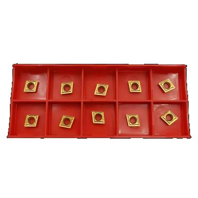 China Tungsten Carbide CVD Coated Inserts CCMT060204 For Lathe Turning Tool for sale