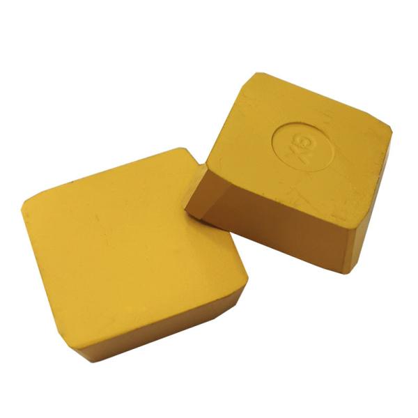 Quality Golden Carbide Milling CVD Coated Inserts CNC Lathe Tools Accessories SPEN 1504 for Roughing for sale