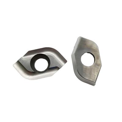 China Lathe Tool CNC Milling Inserts Silver Uncoated Carbide Inserts for sale