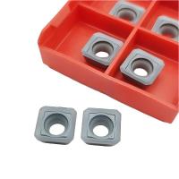 Quality CNC Milling Inserts Carbide with PVD TiAlN Coating SDMT09T3 for Milling Machines for sale
