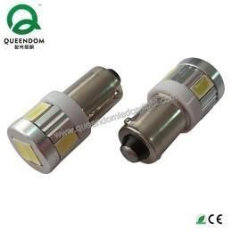 China LED Car Light T10 BA9S 6pcs 5730 SMD LED Car Bulb 12-24VAC for sale