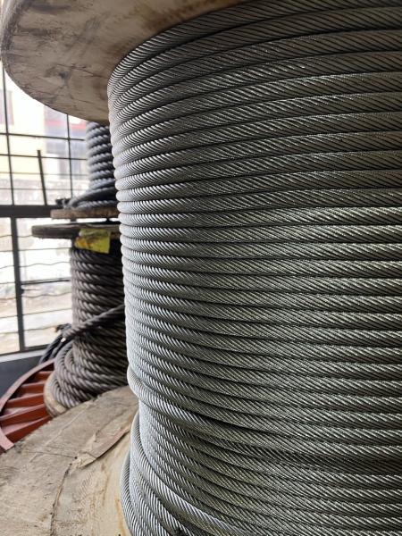 Quality Compacted Oil Drilling Wire Rope 6xK26WS 6xK36WS 8xK26WS 8xK36WS Hoisting Steel Wire Rope for sale