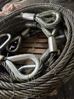 Quality Both Ends Aluminum Ferrules Mechanically Spliced Heavy Duty Lifting Slings for sale