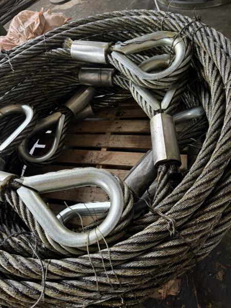 Quality Both Ends Aluminum Ferrules Mechanically Spliced Heavy Duty Lifting Slings for sale