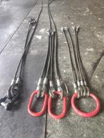 Quality Customized Heavy Duty Stainless Steel Wire Rope With Double Hook Include Looping for sale