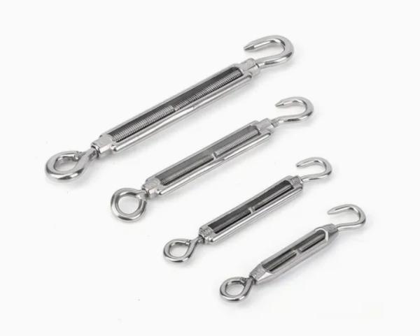 Quality Wire Rope Fastener Shackles Turnbuckle Thimble Ferrules Eye Bolts Clips Eye Plate Rigging Hardware Kits for sale