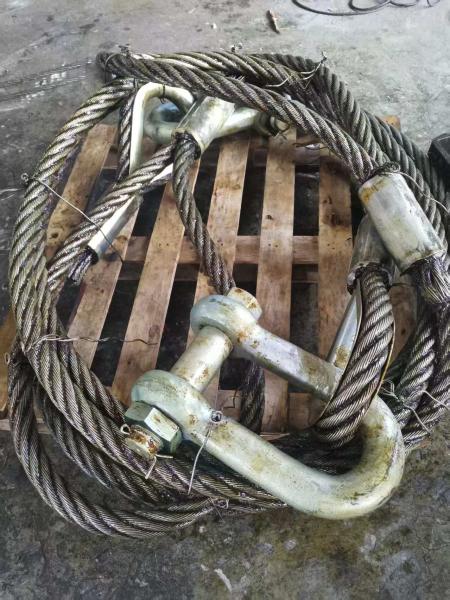 Quality Shanghai Customized Steel Wire Rope Sling for Construction Structures for sale
