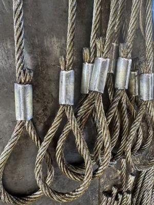 China Galvanized Steel Wire Rope     For Hoist and Crane Use   Safety,Load-bearing Binding for sale