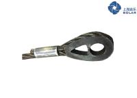 China Durable Steel Wire Rope And Sling Terminal End With Solid Thimble for sale