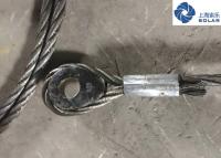 China DIN 3091 Solid Thimble , Rope Wire Fitting Marked With Nominal Size for sale