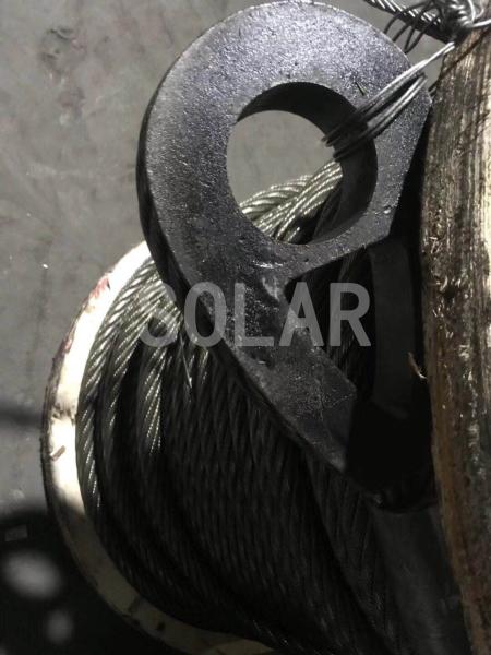 Quality 35Wx7 Non Rotating Steel Wire Rope , Galvanized Hoisting Wire Rope For Crane for sale