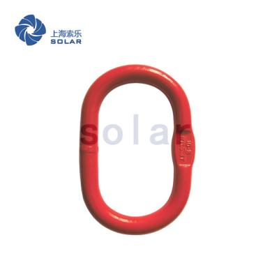 Cina Maglia di connessione oblunga saldata di tipo corrente A344 A342 di G80 Stati Uniti per l'imbragatura a catena che elabora l'hardware di sartiame del cavo metallico in vendita