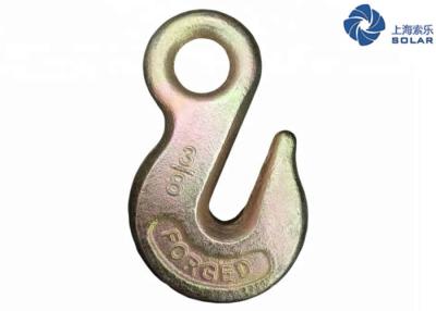 China US Type Eye Grab Hook Carbon 1.18~11.2Ton WLL Steel / Alloy Steel Material for sale