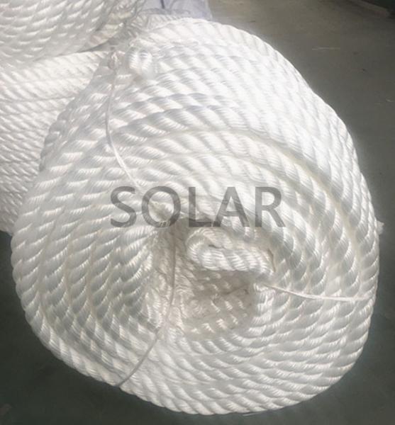 Quality 3/4/8/12 Strand High Strength Fiber Rope For Fishing And Mooring Maritime for sale