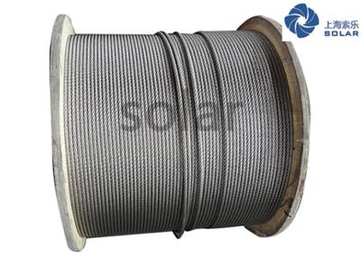 Cina Cavo d'acciaio flessibile rotondo, forte cavo metallico 6 x 61 per i miei che sollevano in vendita