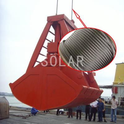 Quality 6x36WS / 8x36WS Steel Wire Rope Sling With Equal Lay Construction for sale