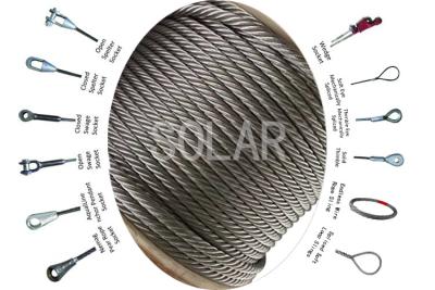 Cina Il materiale d'acciaio ha personalizzato il tipo dell'imbracatura IWR del cavo metallico/nucleo FC/di IWS in vendita