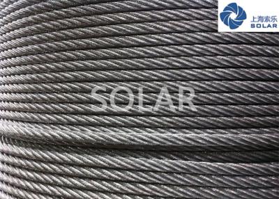 China Cabo de fio de aço de levantamento resistente da grua 18xK7+WSC da mina à venda