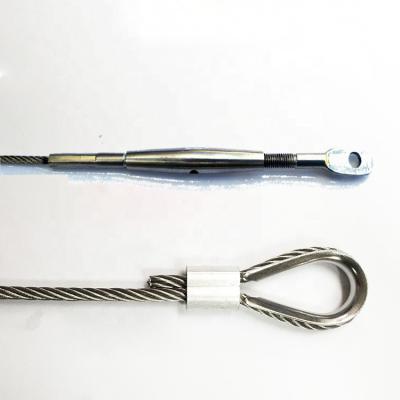 中国 太陽起重機によって押される指ぬきの目ワイヤー ロープの索具 販売のため