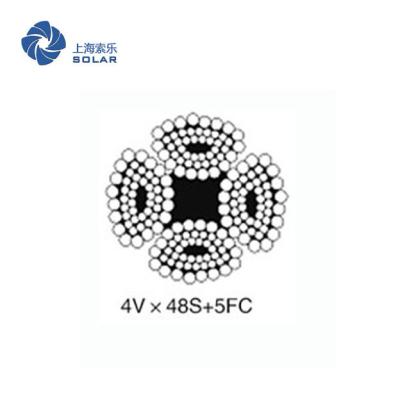 China Hijsend Machines 20mm Opheffende de Draadkabel van 4Vx48S+5FC Te koop
