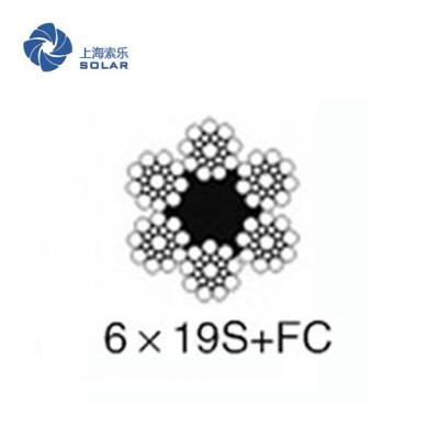 China De mariene Staalkabel van 6x19S+FC 6x19S+IWR Te koop