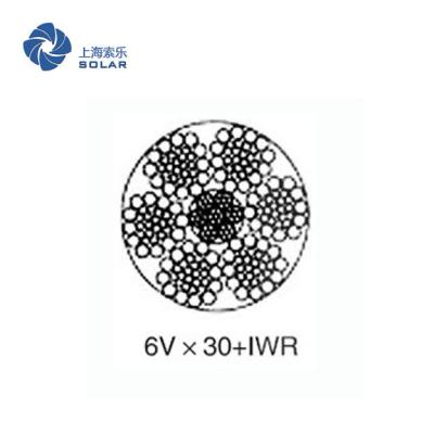 Cina 6Vx30+IWR che rimorchia la corda triangolare del acciaio al carbonio in vendita