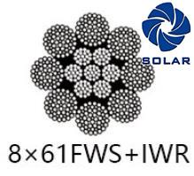 Cina Marinaio che solleva il cavo metallico dell'acciaio 8x61FWS+IWR di 20mm in vendita