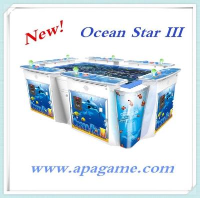 China 10P Ocean Star 3 Classical Fish Hunter Game Fishing Shooting Arcade Indoor Game With 55