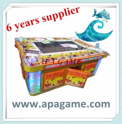 China 8P Four Shark Legend Ocean King Ocean Hunter Arcade Fishing Game Machine for sale
